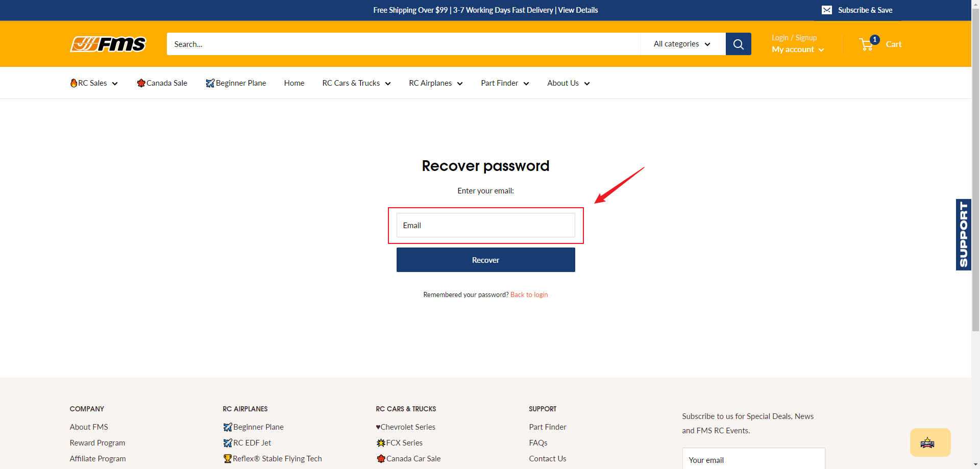 How to Reset Your Password – FAQ Support